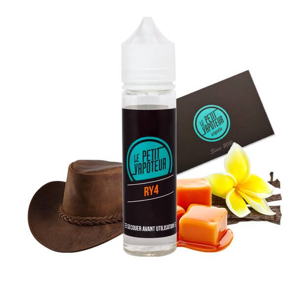 E liquide RY4 50 ml, e liquide saveur classic gourmand vanille caramel ...