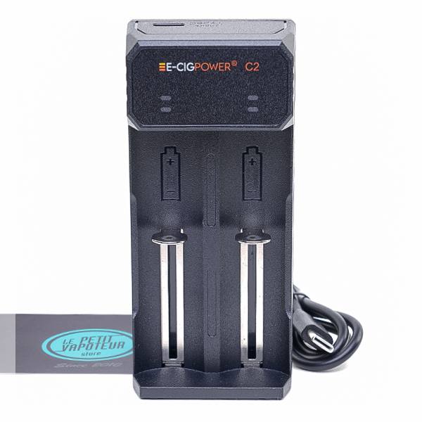 E-Cig Power C2 Charger, nomad charger for the 2 batteries | Le Petit ...