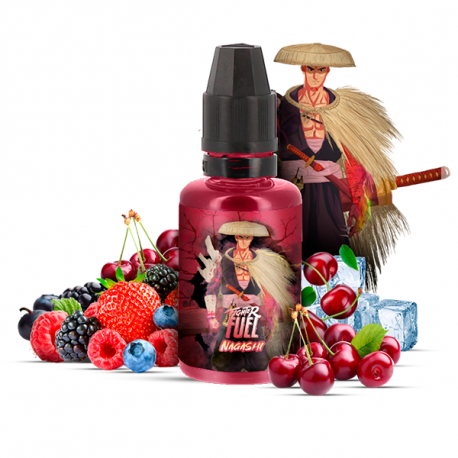 Concentré Nagashi Fighter Fuel 30 ml, arôme saveurs cerises et baies ...
