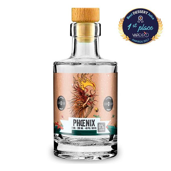 E liquide Phoenix Curieux 200 ml, e liquide saveurs custard noix de ...