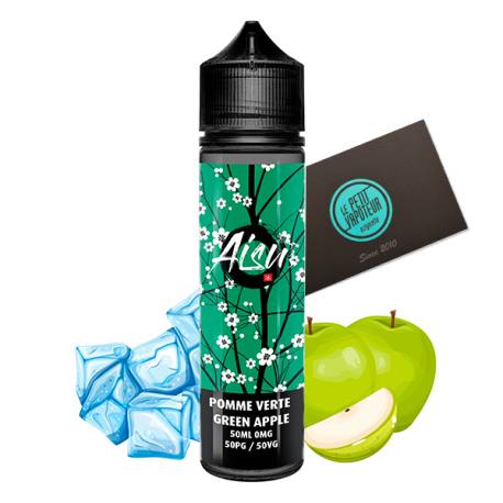 E liquide Green Apple Aisu Zap Juice 50 ml, e liquide saveurs pomme ...